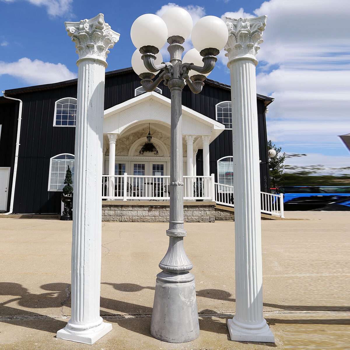 Fluted Outdoor Columns - Rita's Furniture & Decor | Owenton, KY