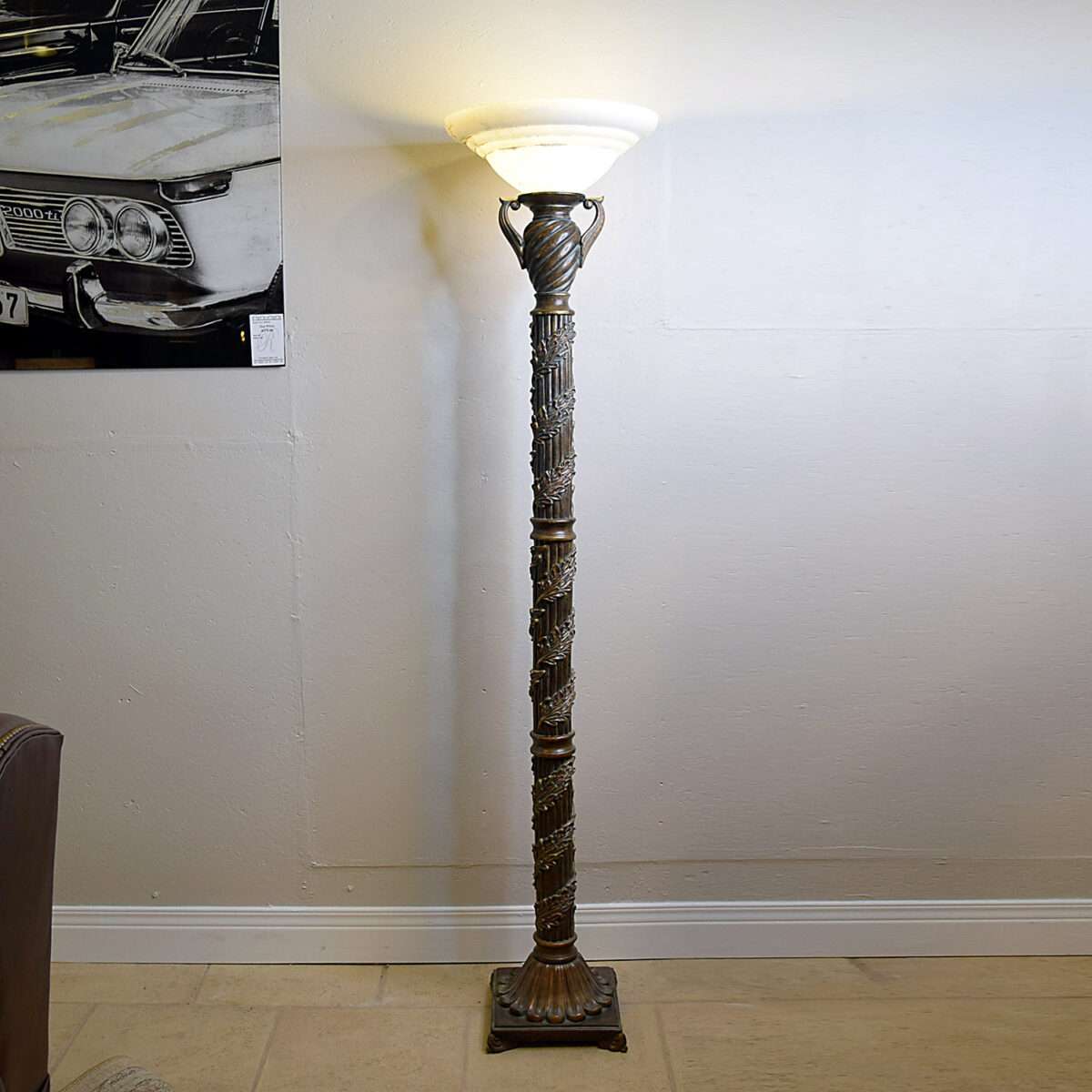 Roman Floor Lamp - Rita's Furniture & Decor | Owenton, KY